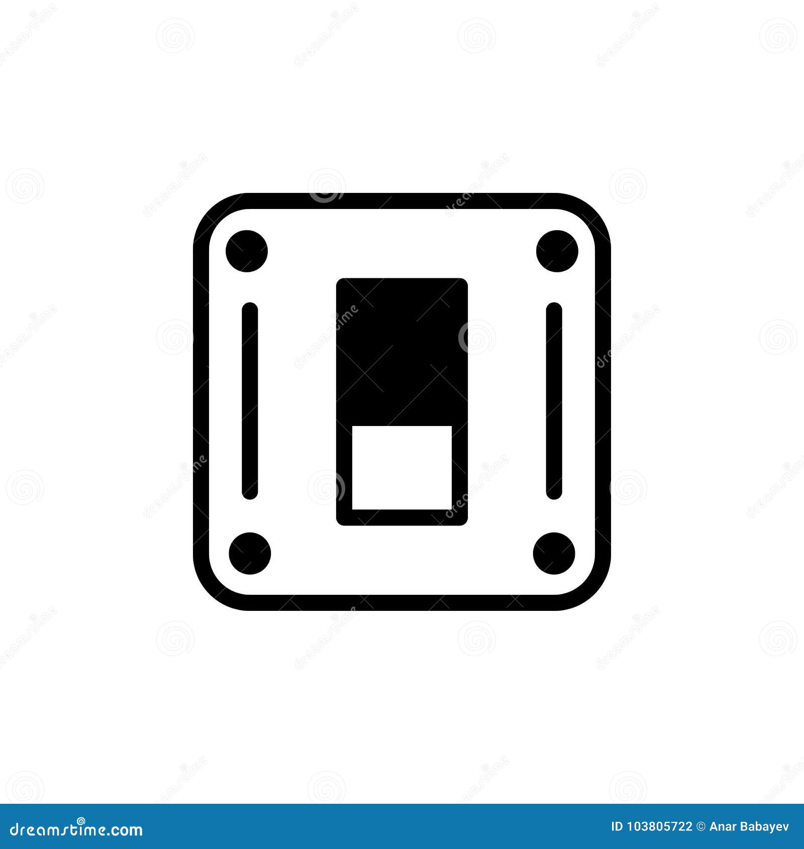Light Switch Icon Off