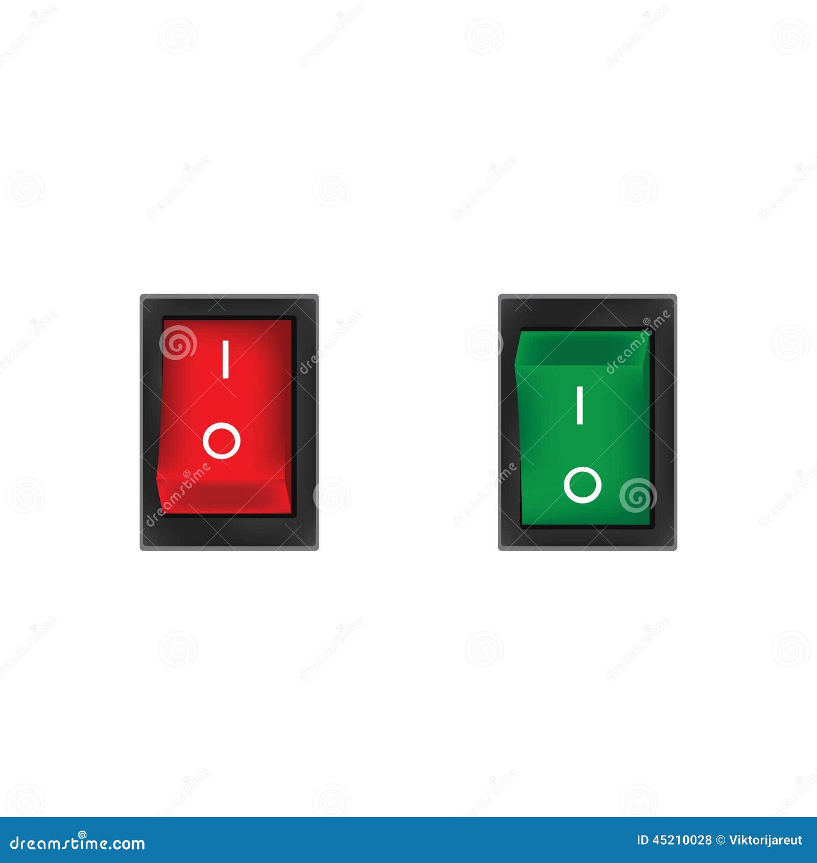 On of switch stock illustration. Illustration of press - 45210028 On of switch stock illustration. Illustration of press - 45210028
