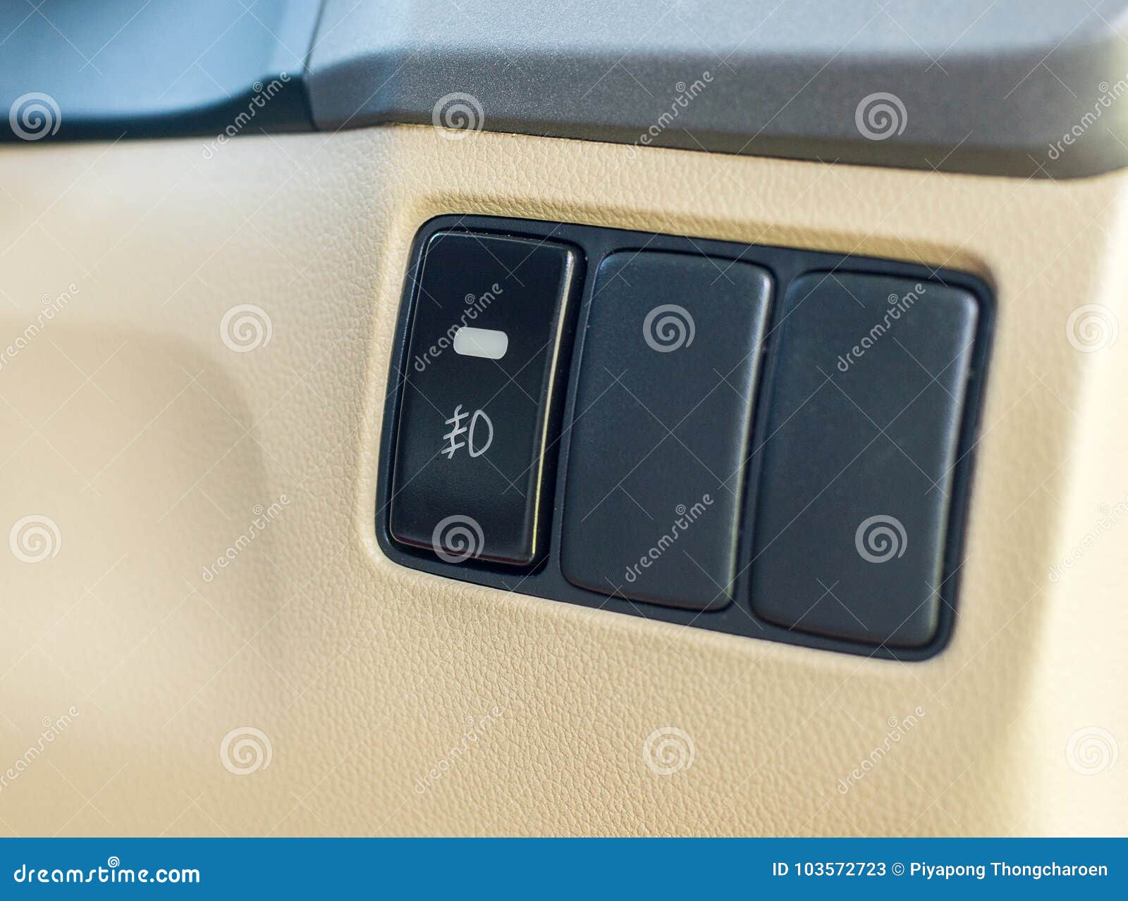 Switch of Inside Car for Light Stock Image - Image of detail, close ...