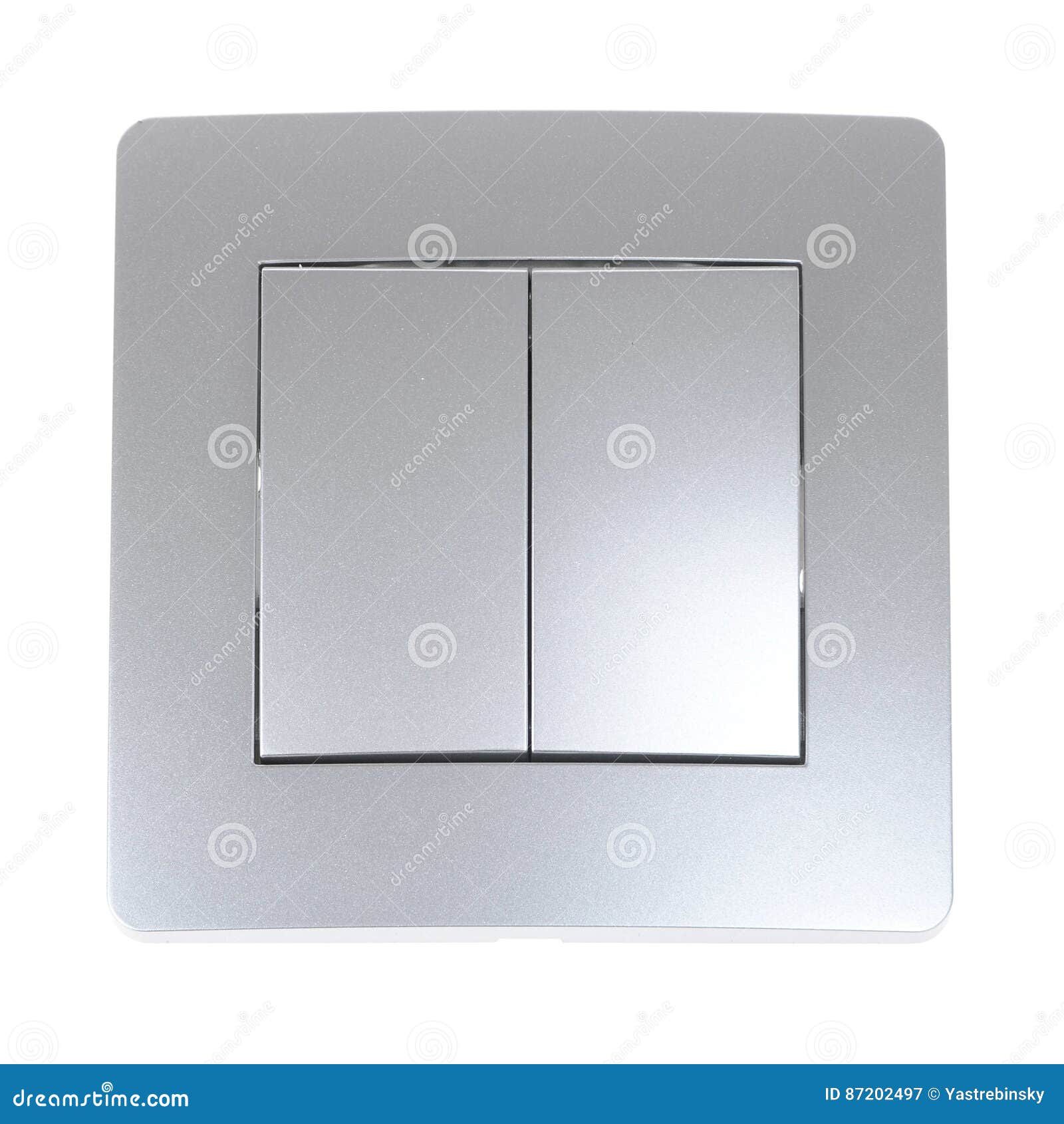 Switch Light Button Isolated Stock Image - Image of electric, power ...