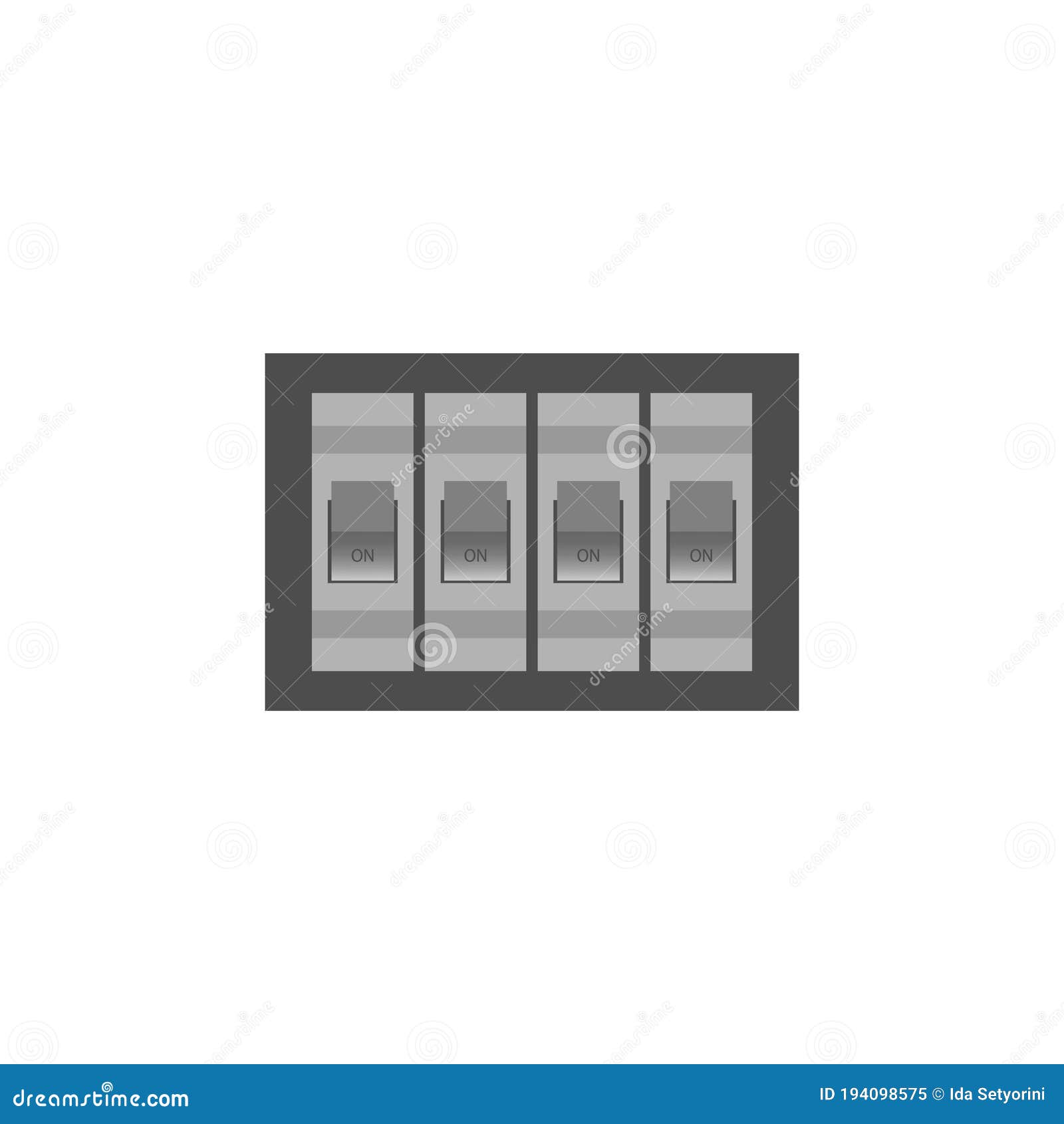 Switch logo stock vector. Illustration of turn, slide - 194098575