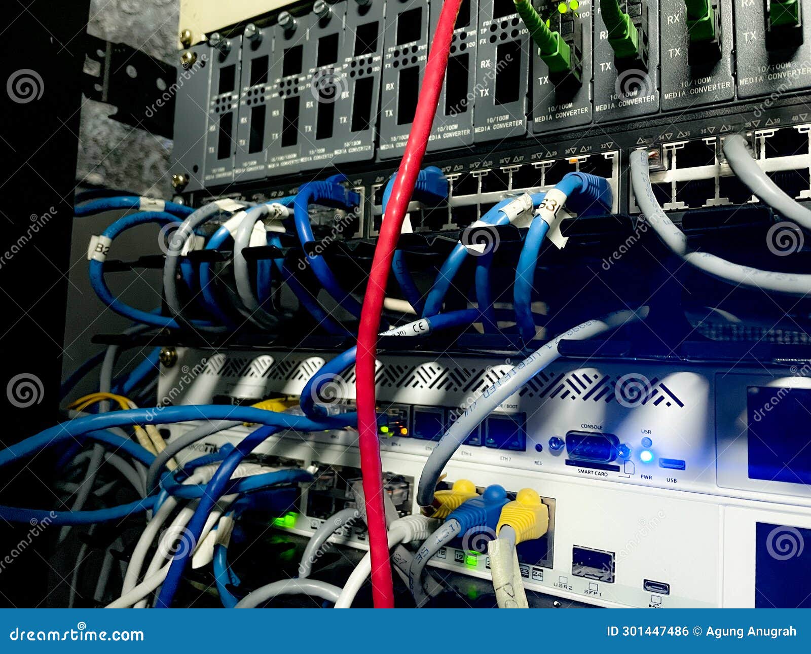 Switch and Networking Server Telecom, Network, Fiber Network Server ...