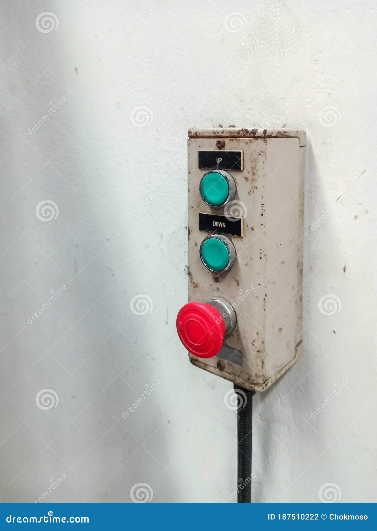 Switch on off stock photo. Image of equipment, electricity - 187510222