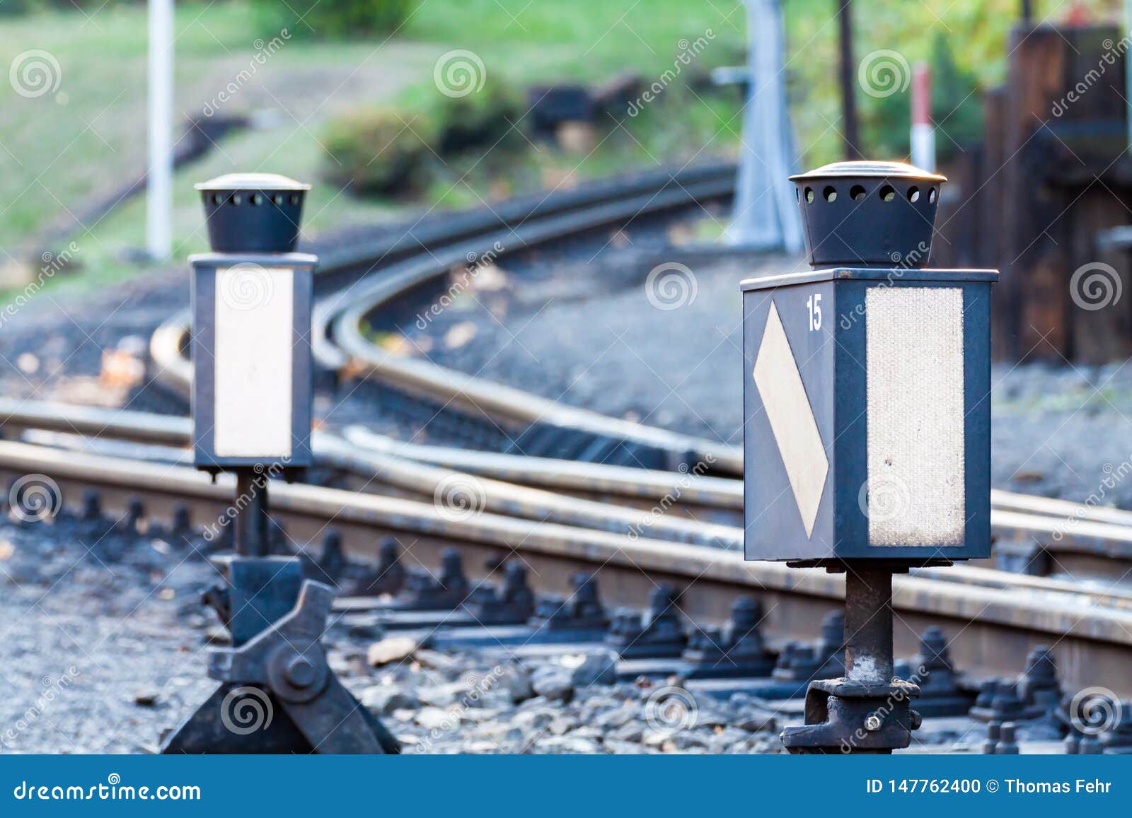 Switch off the railway stock photo. Image of crossing - 147762400