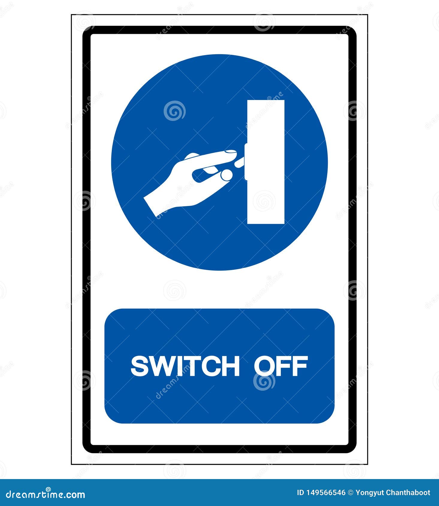 Switch Off Symbol Sign ,Vector Illustration, Isolate on White ...