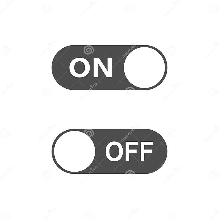 Switch on or Off. Toggle To Enable or Disable. Switcher on Device To Control Mode. Sliding ...