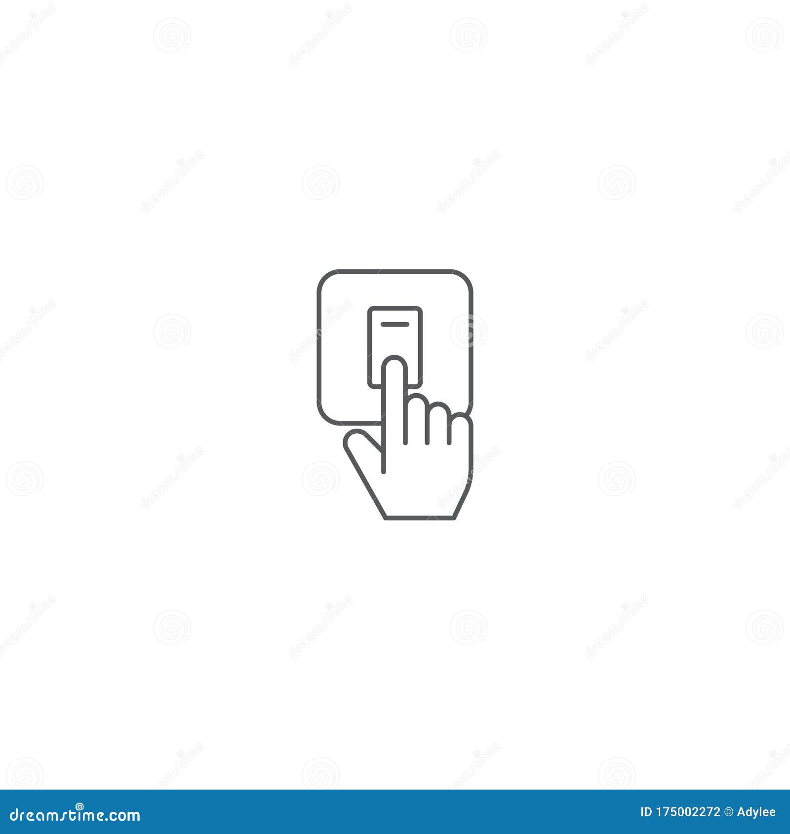 Switch Off after Use Vector Icon Symbol Energy Saving Isolated on White ...