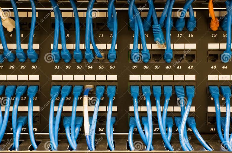 Switch panel stock image. Image of band, cables, infrastructure - 762115