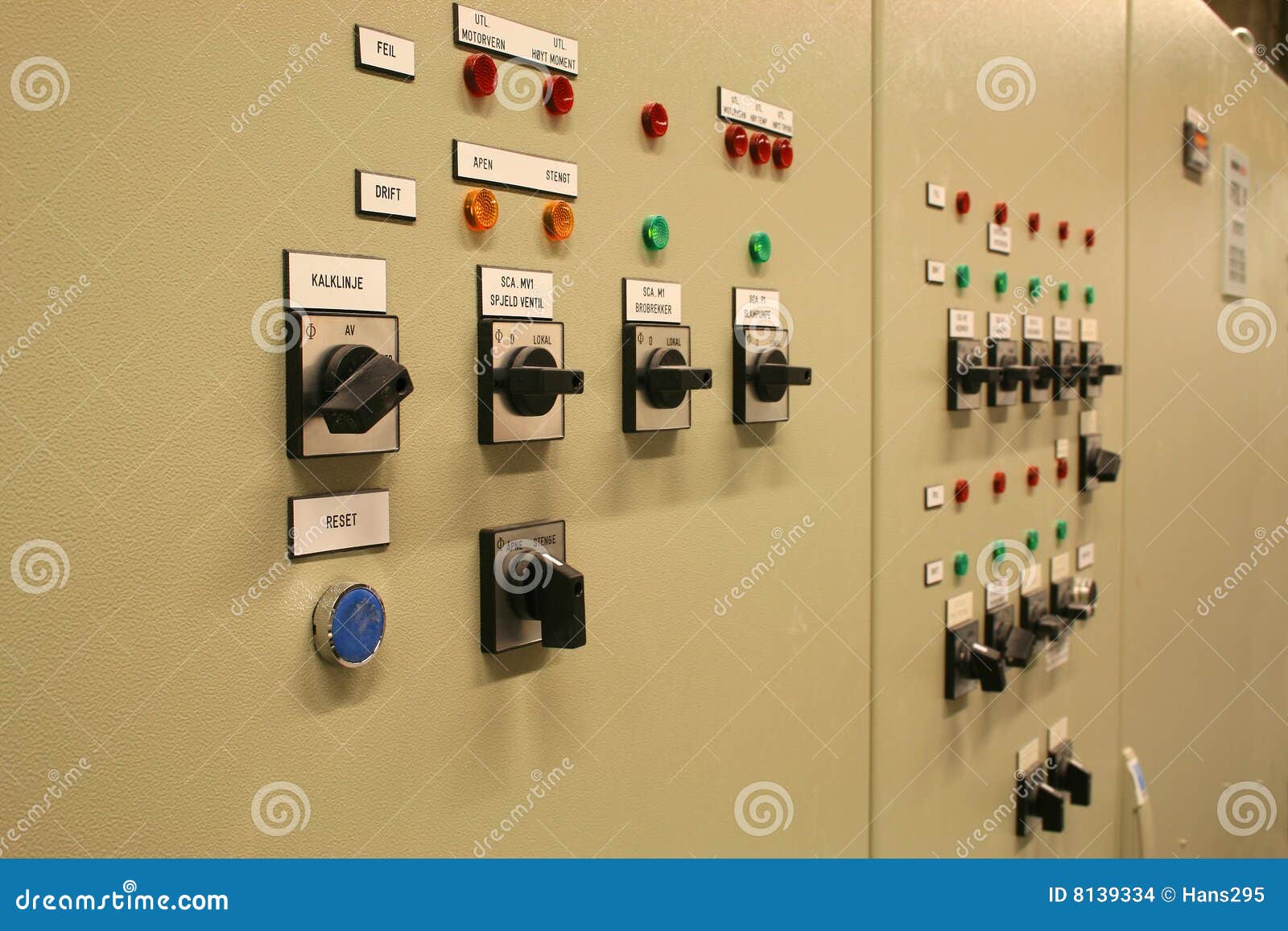 Switch panel. stock photo. Image of electronics, switch - 8139334