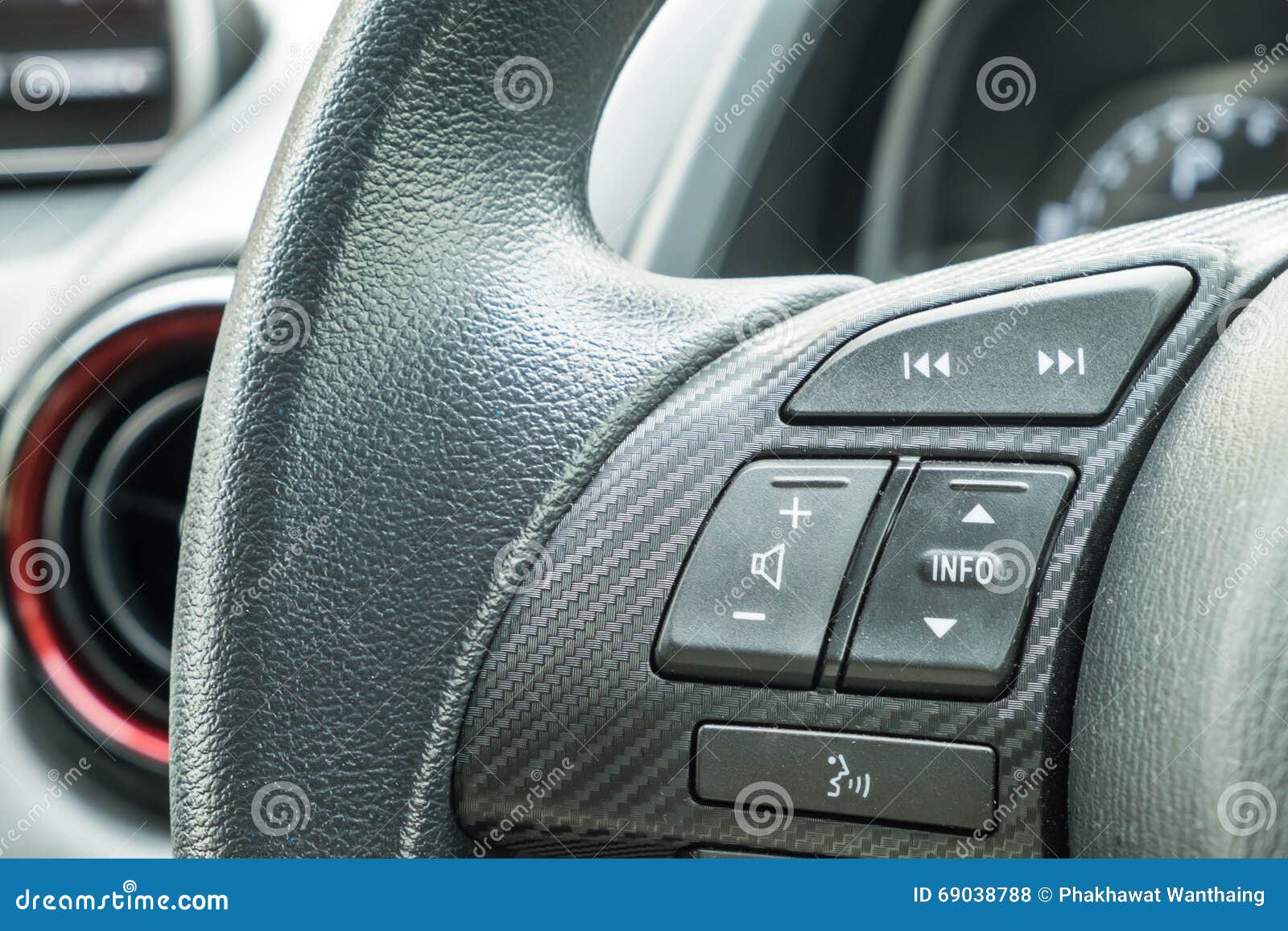 Switch Panel Steering Wheel Stock Photo - Image of technology, steering ...