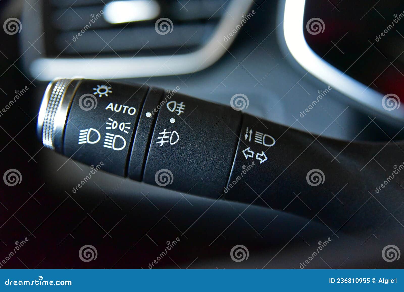 Switch for Passenger Car Lights Stock Image - Image of retro, front ...