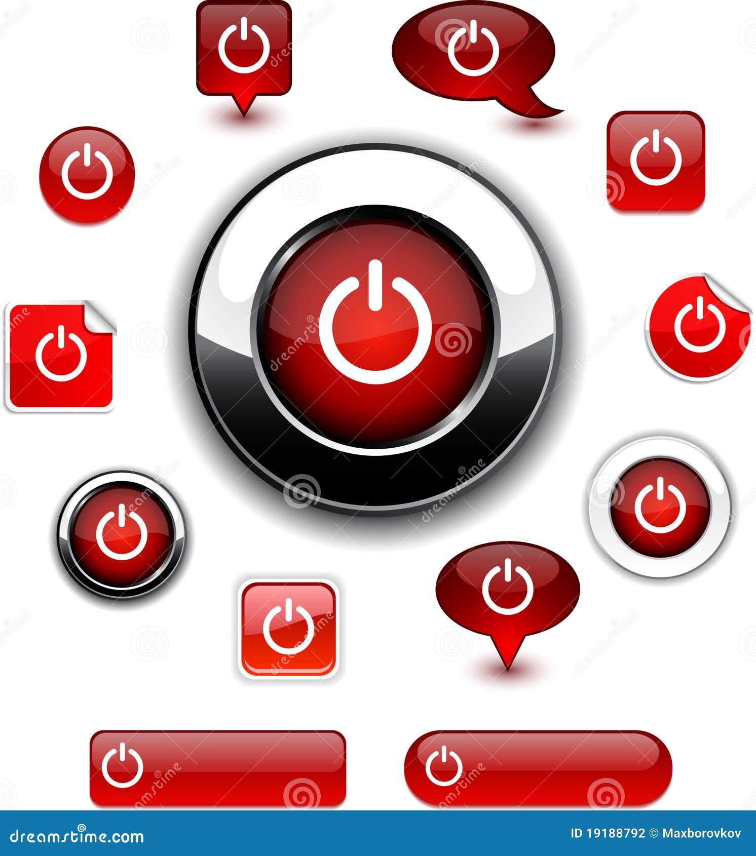 Switch signs. stock vector. Illustration of ball, icon - 19188792