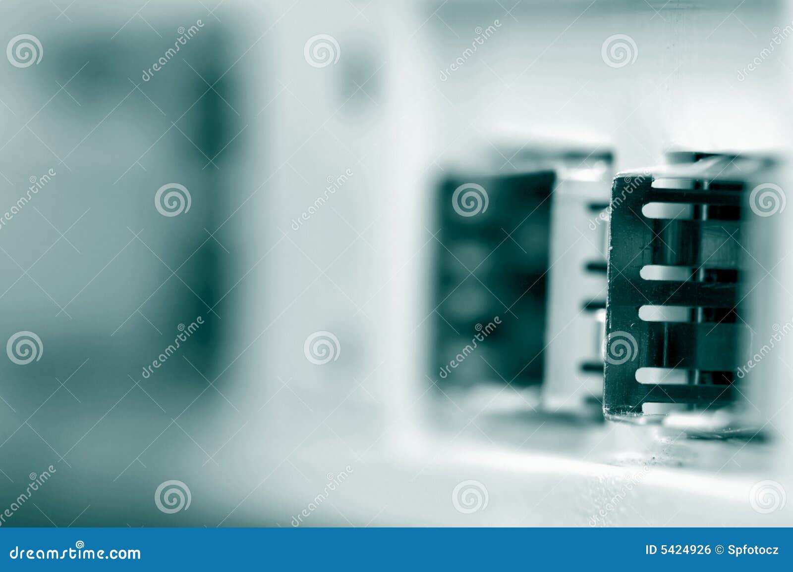 Switch sockets stock photo. Image of empty, cables, console - 5424926