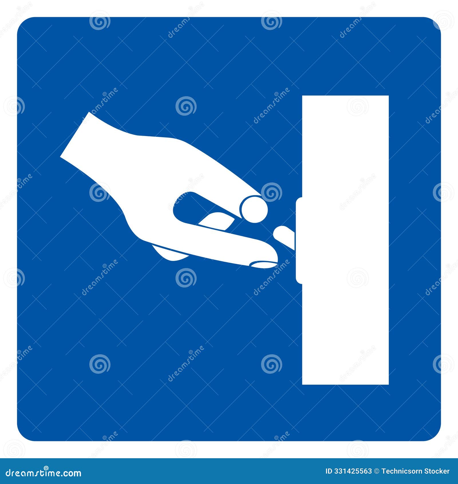 Switch on Symbol Sign ,Vector Illustration, Isolate on White Background ...