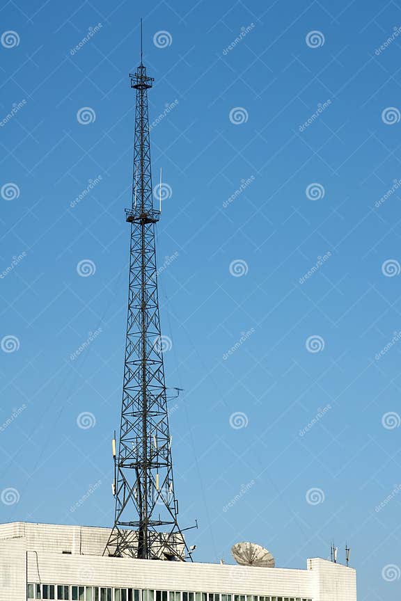 Switch tower stock image. Image of line, metal, frame - 28851085