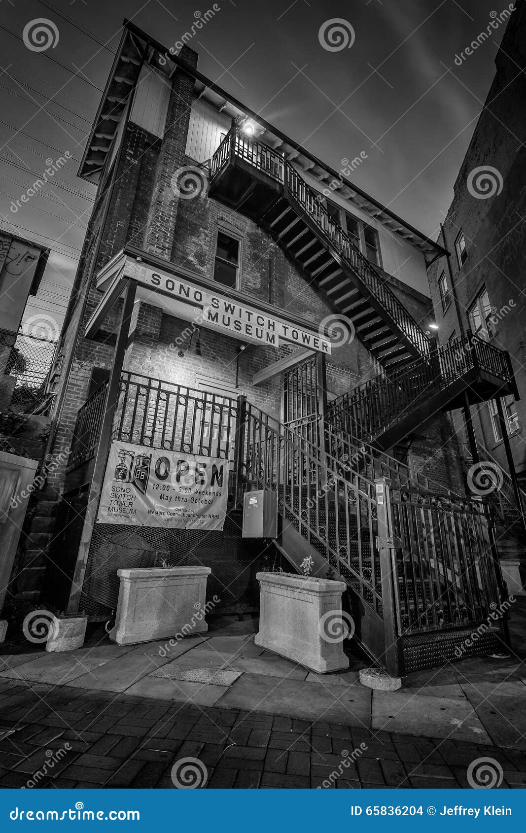 Switch Tower Train Museum editorial stock image. Image of architecture ...