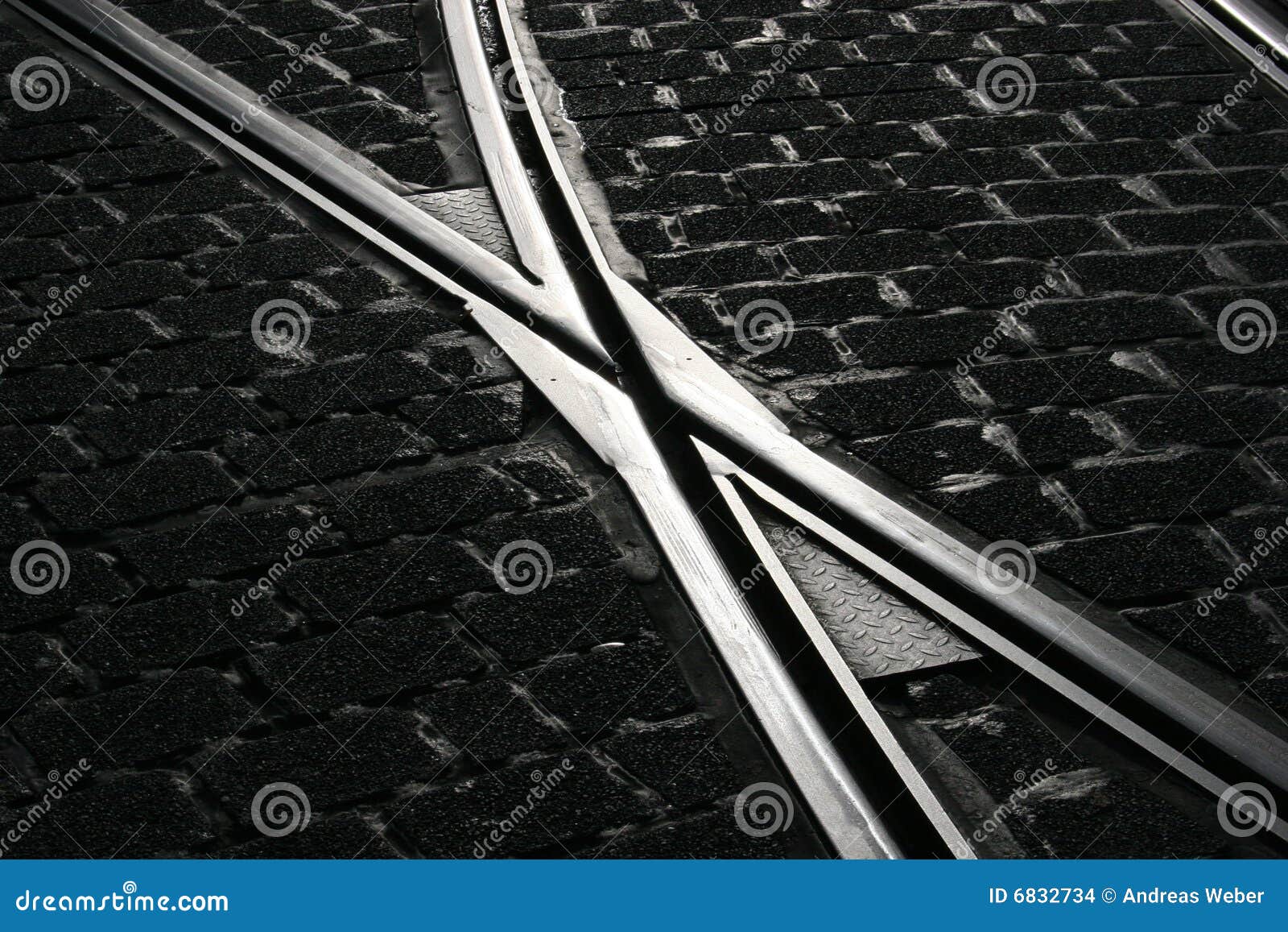 Switch Of A Tramway Track Picture. Image: 6832734