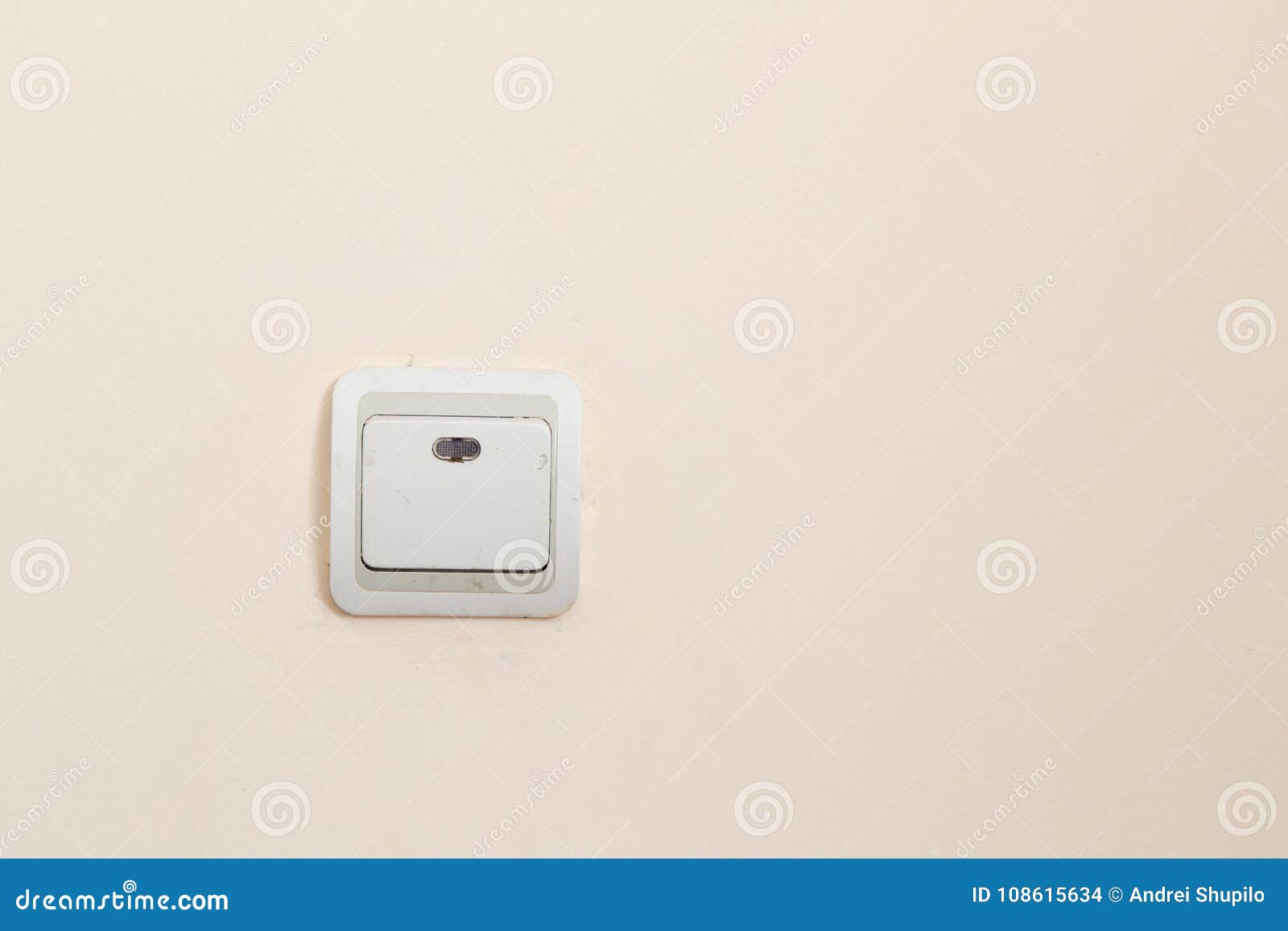 Switch on the Wall As Background Stock Photo - Image of background ...
