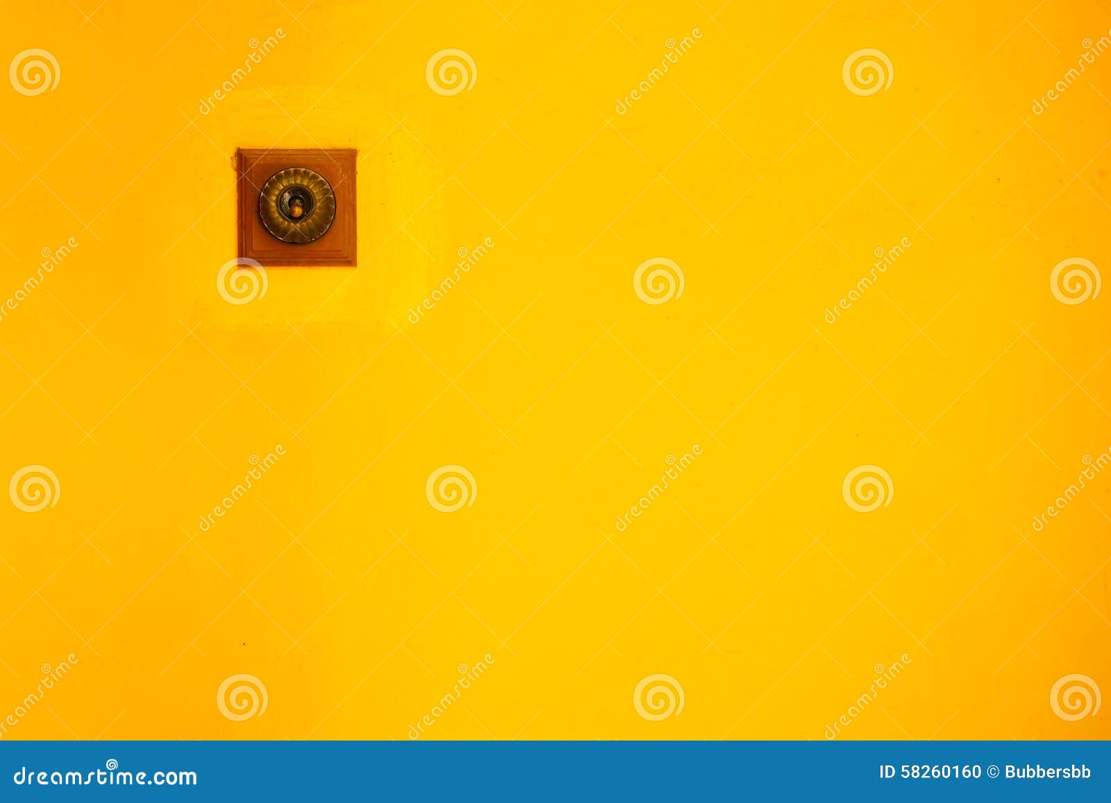 Switch on a yellow wall stock photo. Image of electrical - 58260160