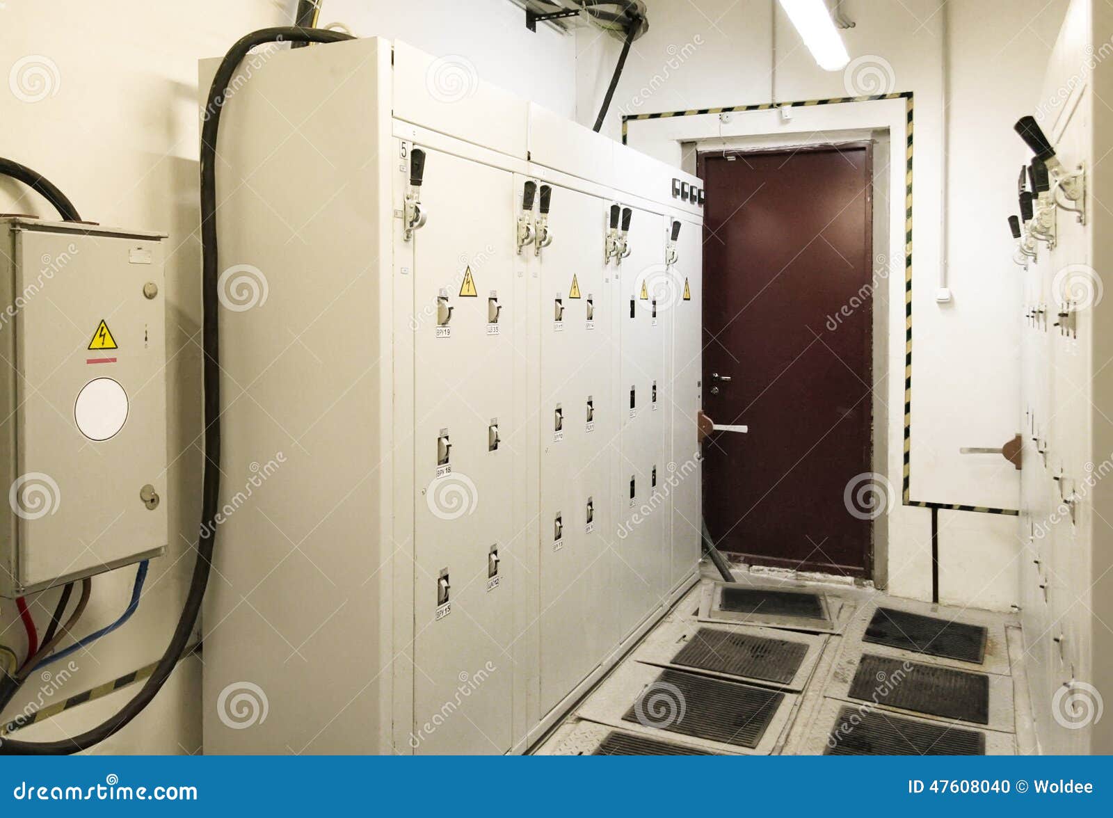 Switchboard cabinets stock photo. Image of protection - 47608040