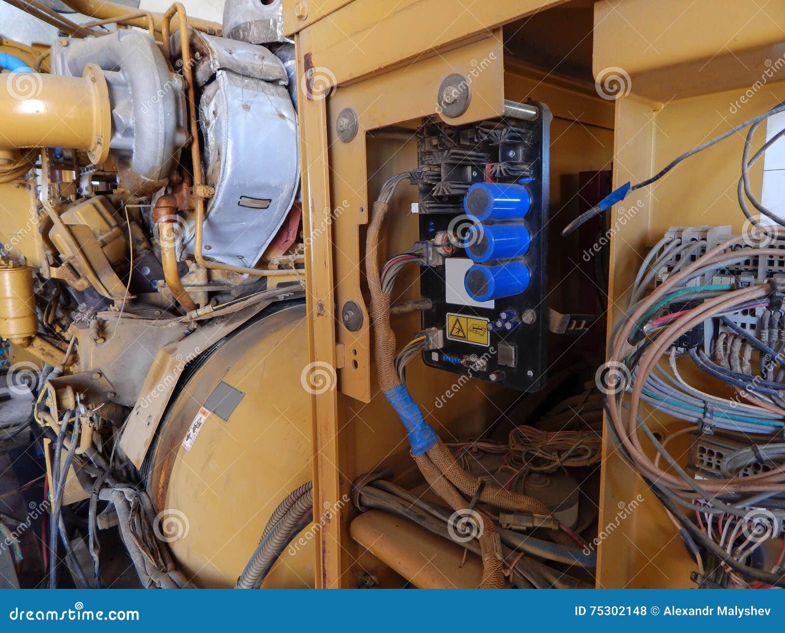 Switchboard generator. stock photo. Image of communication - 75302148