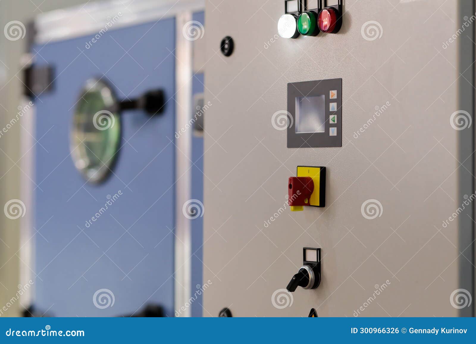 Switchboard of Modern Industrial Equipment Stock Photo - Image of ...