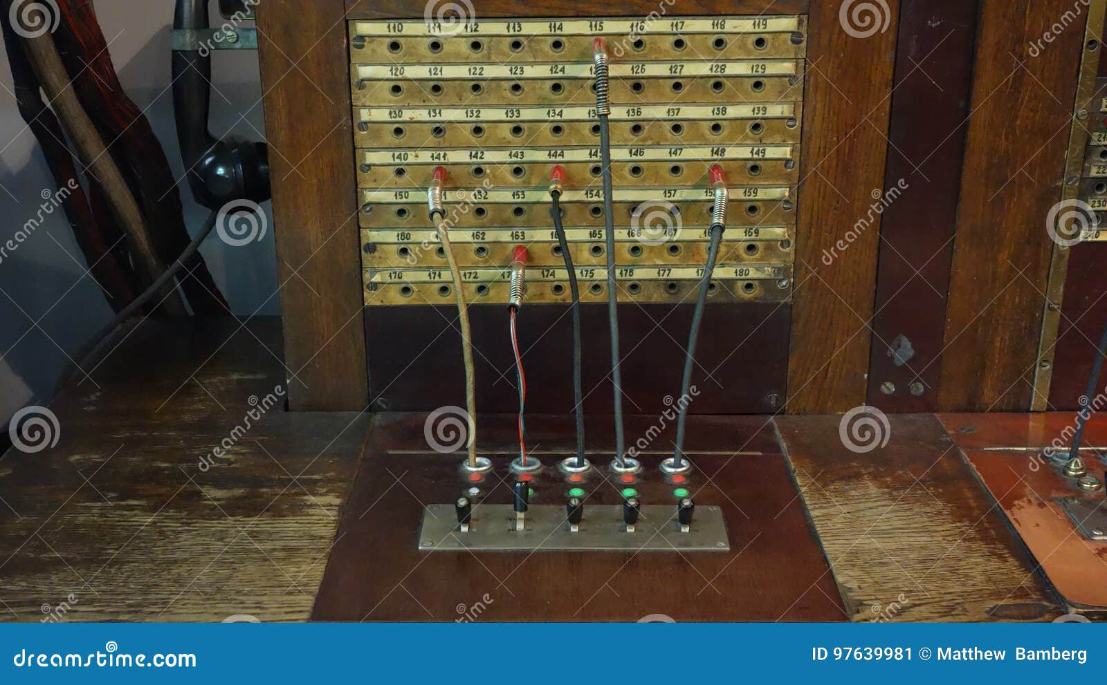 Switchboard stock image. Image of speak, company, vintage - 97639981