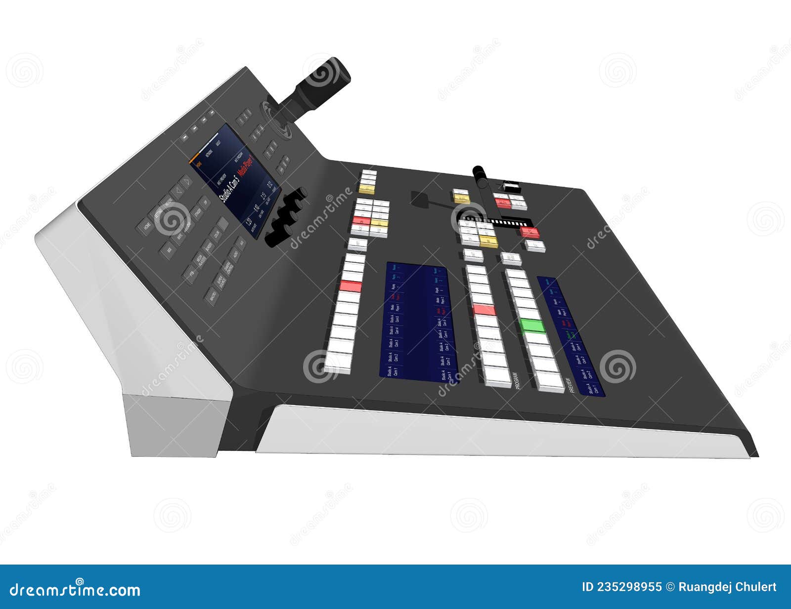 Switcher for Video Prodcution Stock Illustration - Illustration of ...