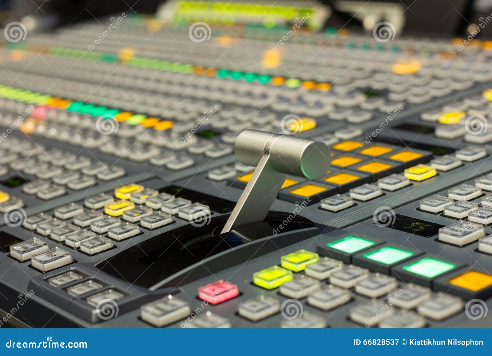 Switcher stock image. Image of broadcasting, equipment - 66828537