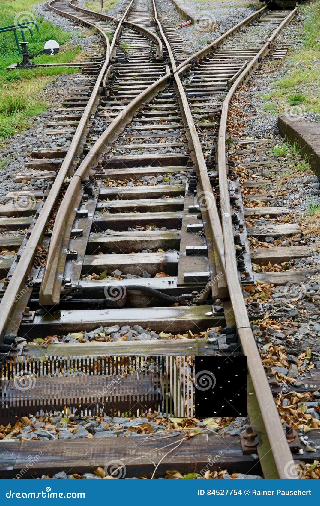 Switches stock photo. Image of rail, deflector, line - 84527754
