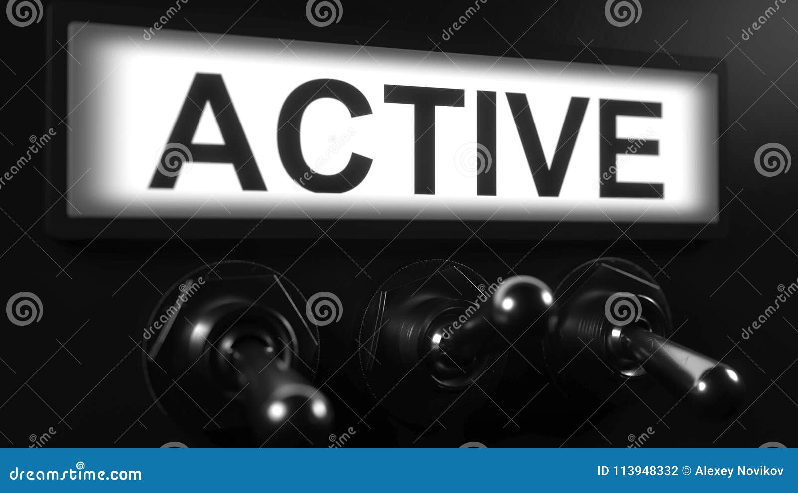 Switching Activation Toggle Switch Stock Footage - Video of retro ...