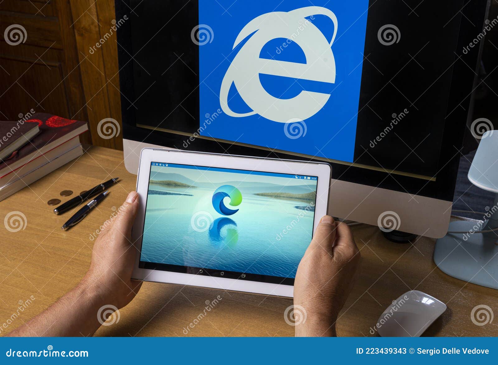 Switching From Internet Explorer Browser To Microsoft Edge Editorial ...
