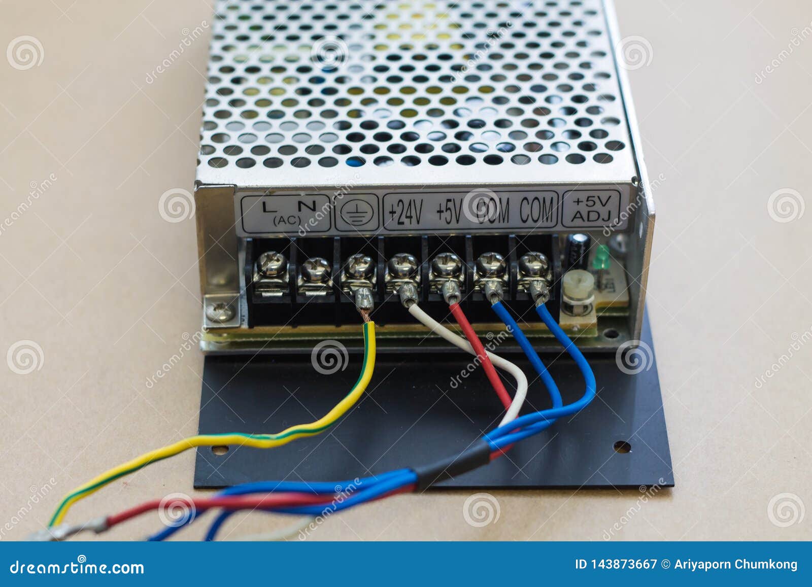 Switching Power Supply. stock image. Image of tool, technology - 143873667