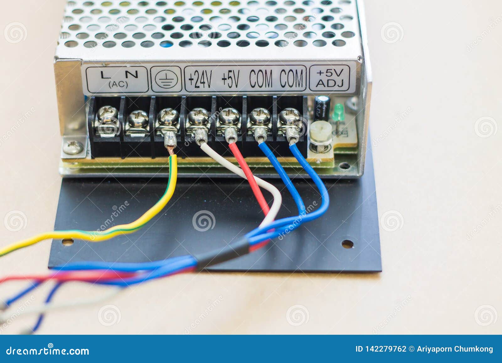Switching Power Supply. stock photo. Image of computer - 142279762