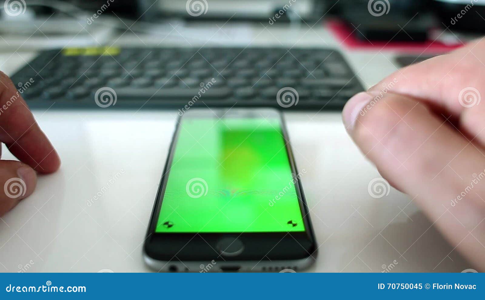 Switching between Screens on Smart Phone Stock Video - Video of human ...