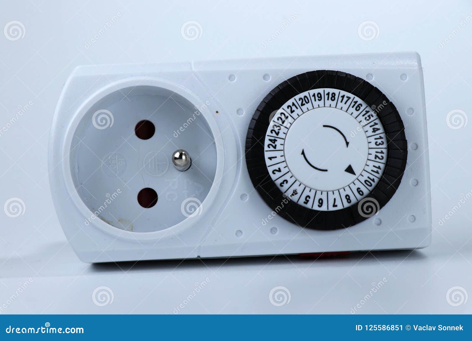 Timer For Switching On The Electric Current. Device For Controlling ...