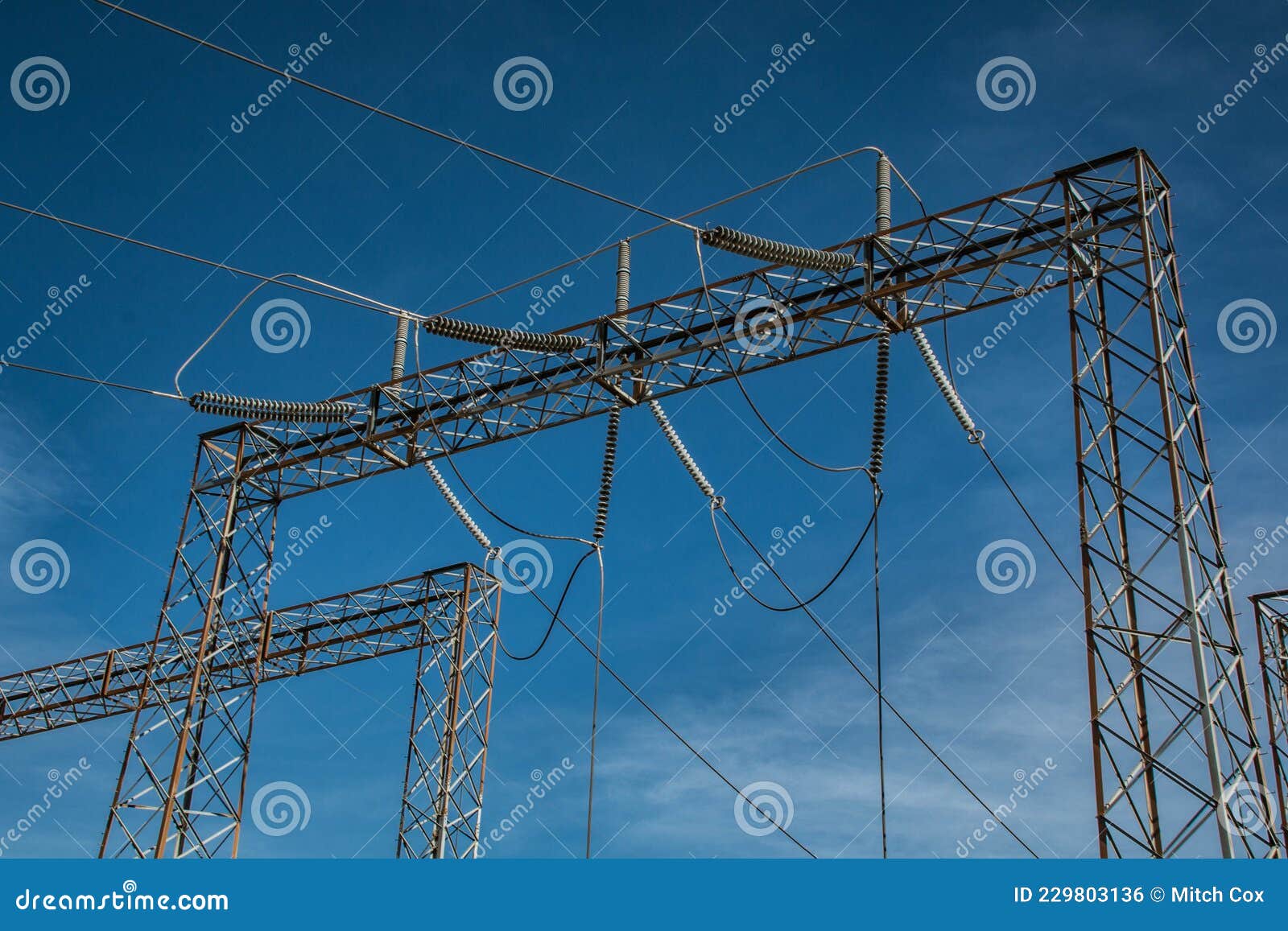 Switching Station Frames stock photo. Image of metal - 229803136