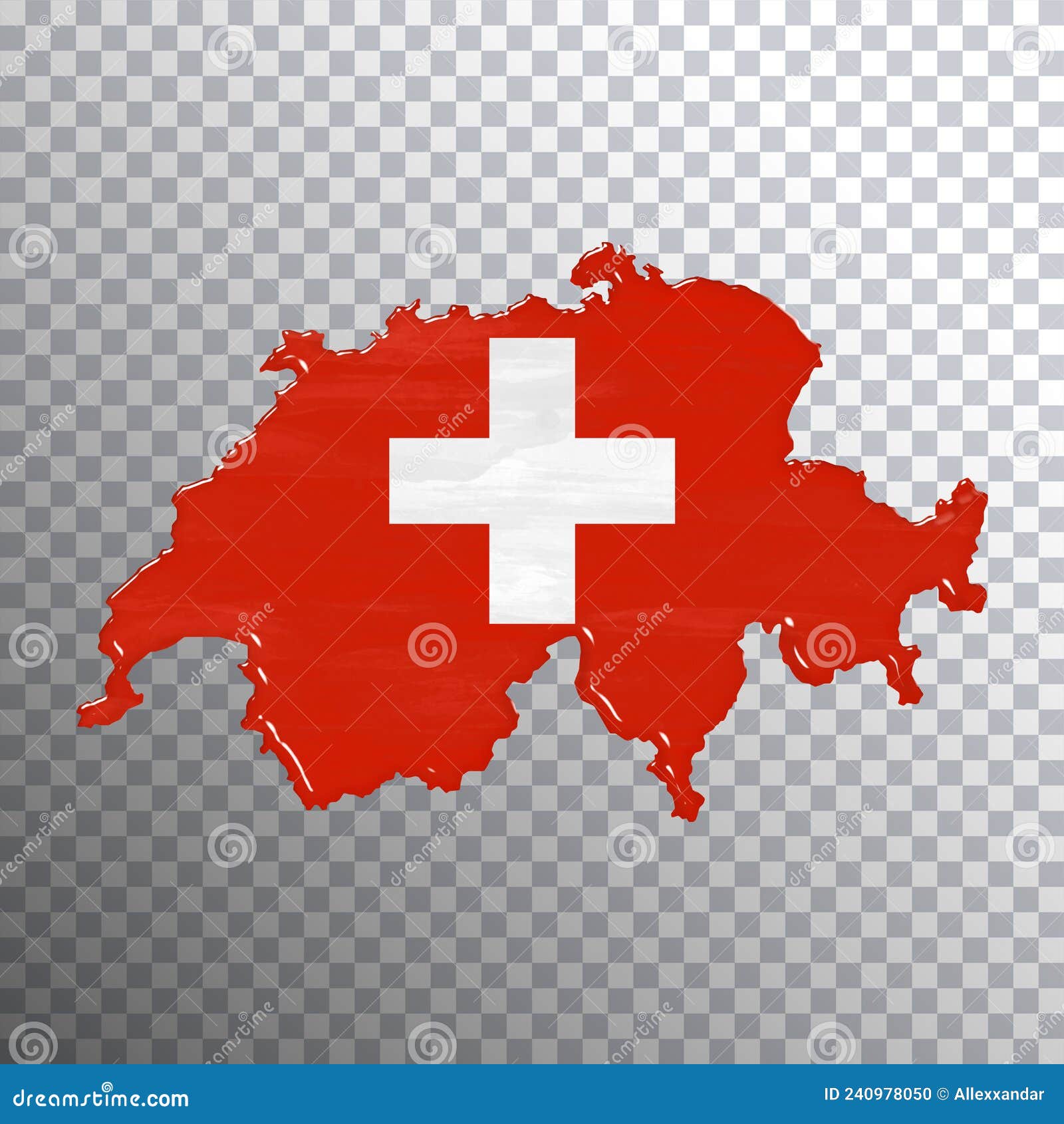 Switzerland Map On Png Or Transparent Background,Symbols Of Switzerland ...