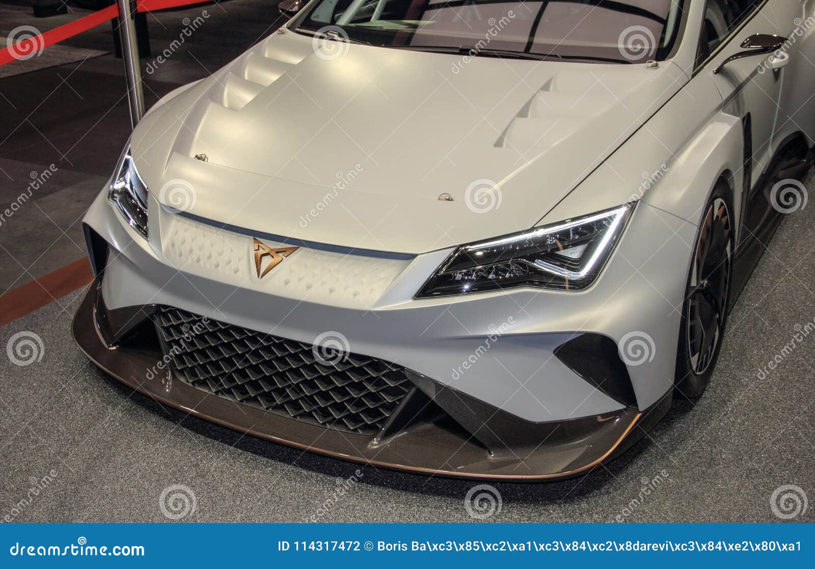 Seat Cupra Sports Car Brand Logo And Sign Of Spanish Sport Car