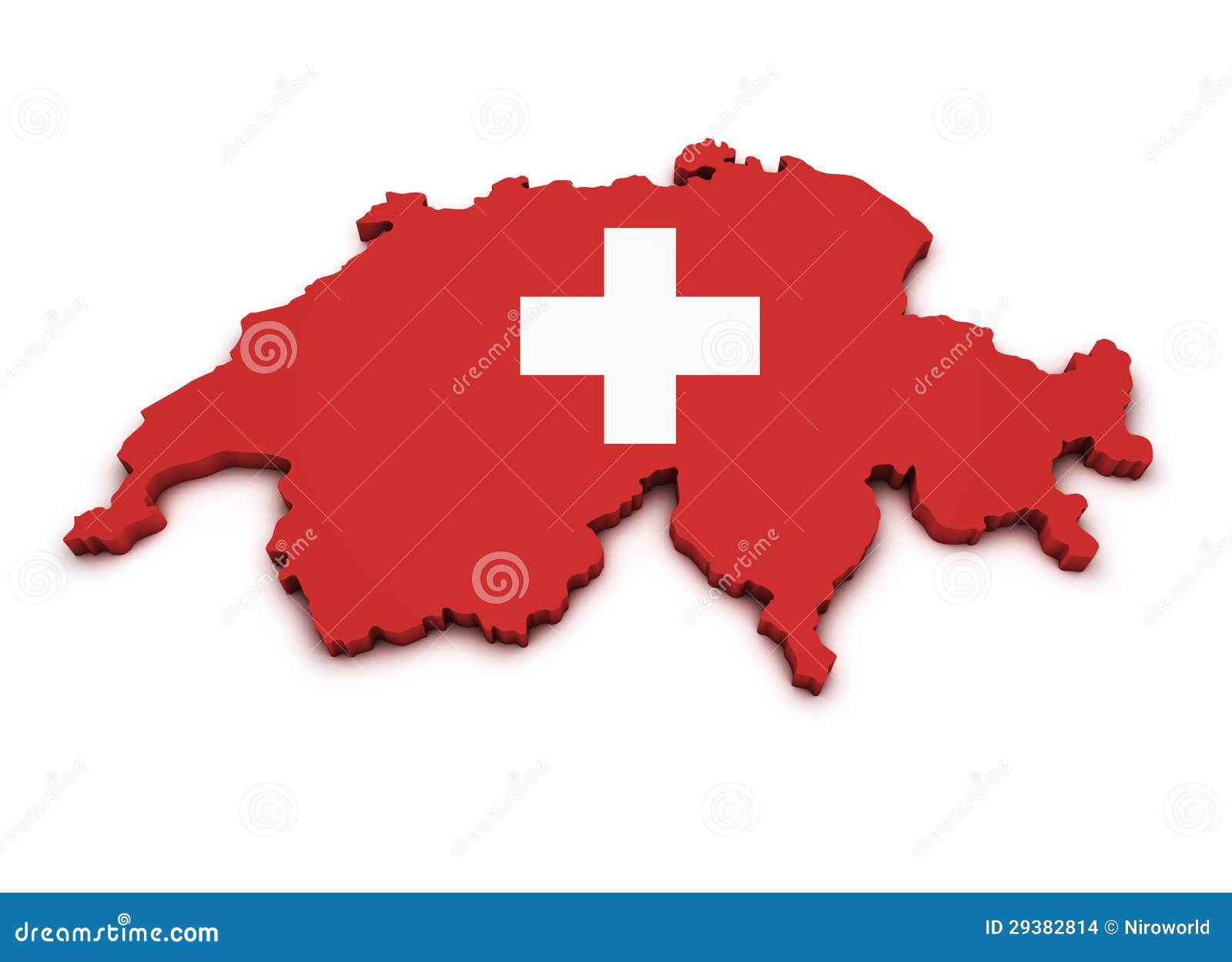 Switzerland Icon Map Shape stock illustration. Illustration of ...