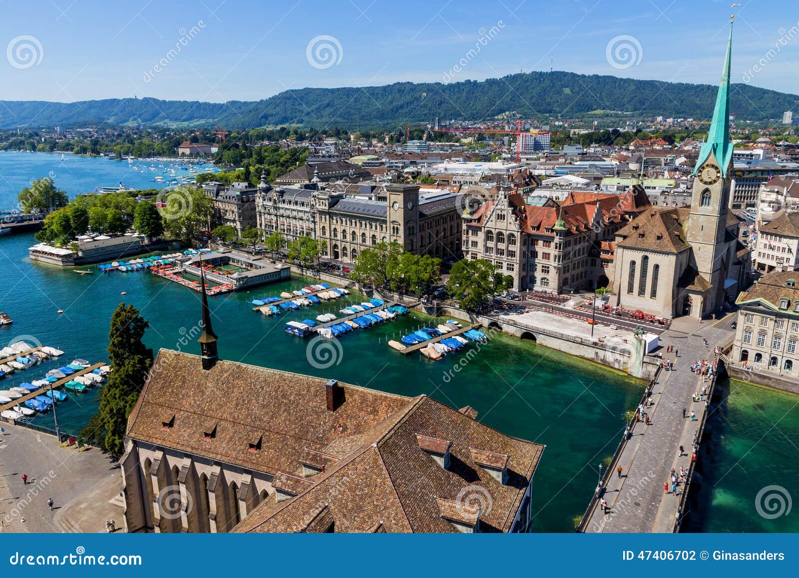 Switzerland, Zurich, Royalty-Free Stock Image | CartoonDealer.com #48944662