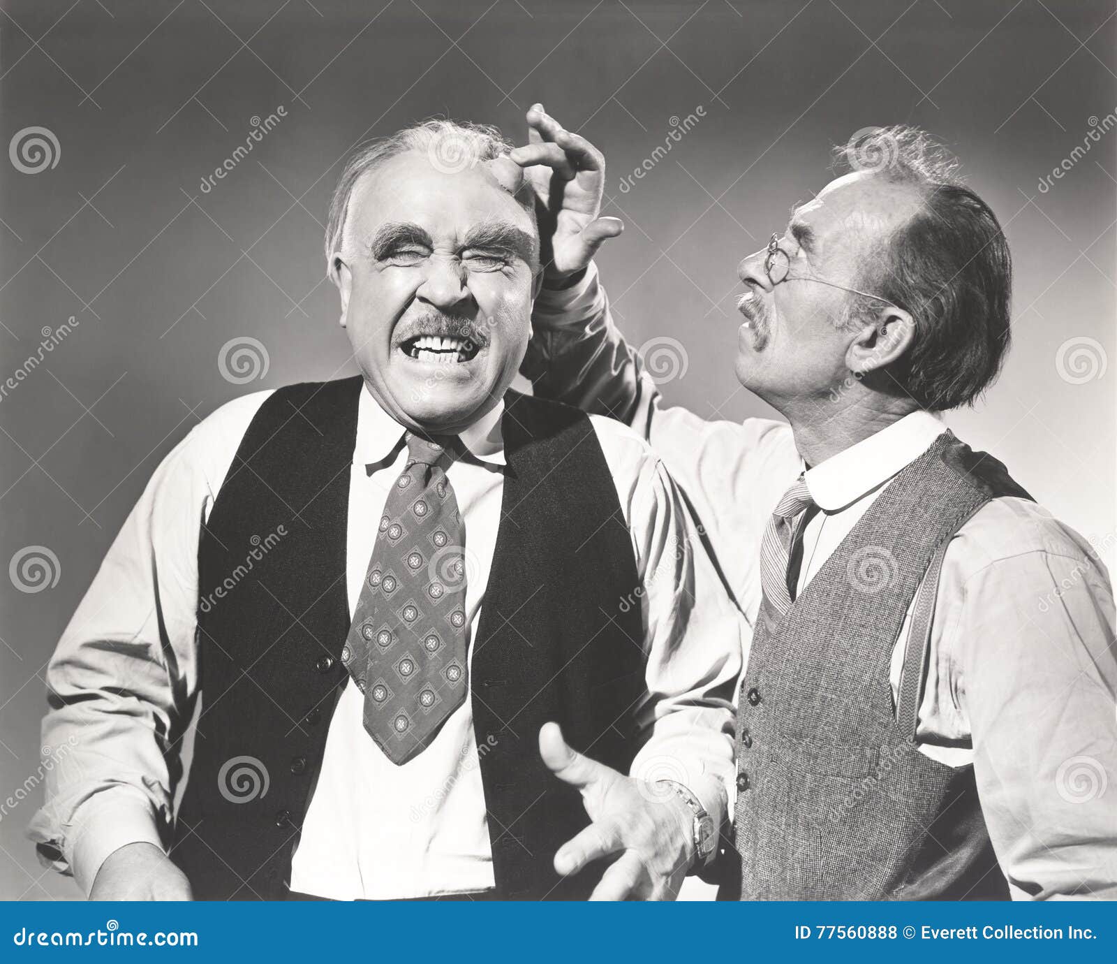 Swollen head stock photo. Image of 1910s1940s, examine - 77560888