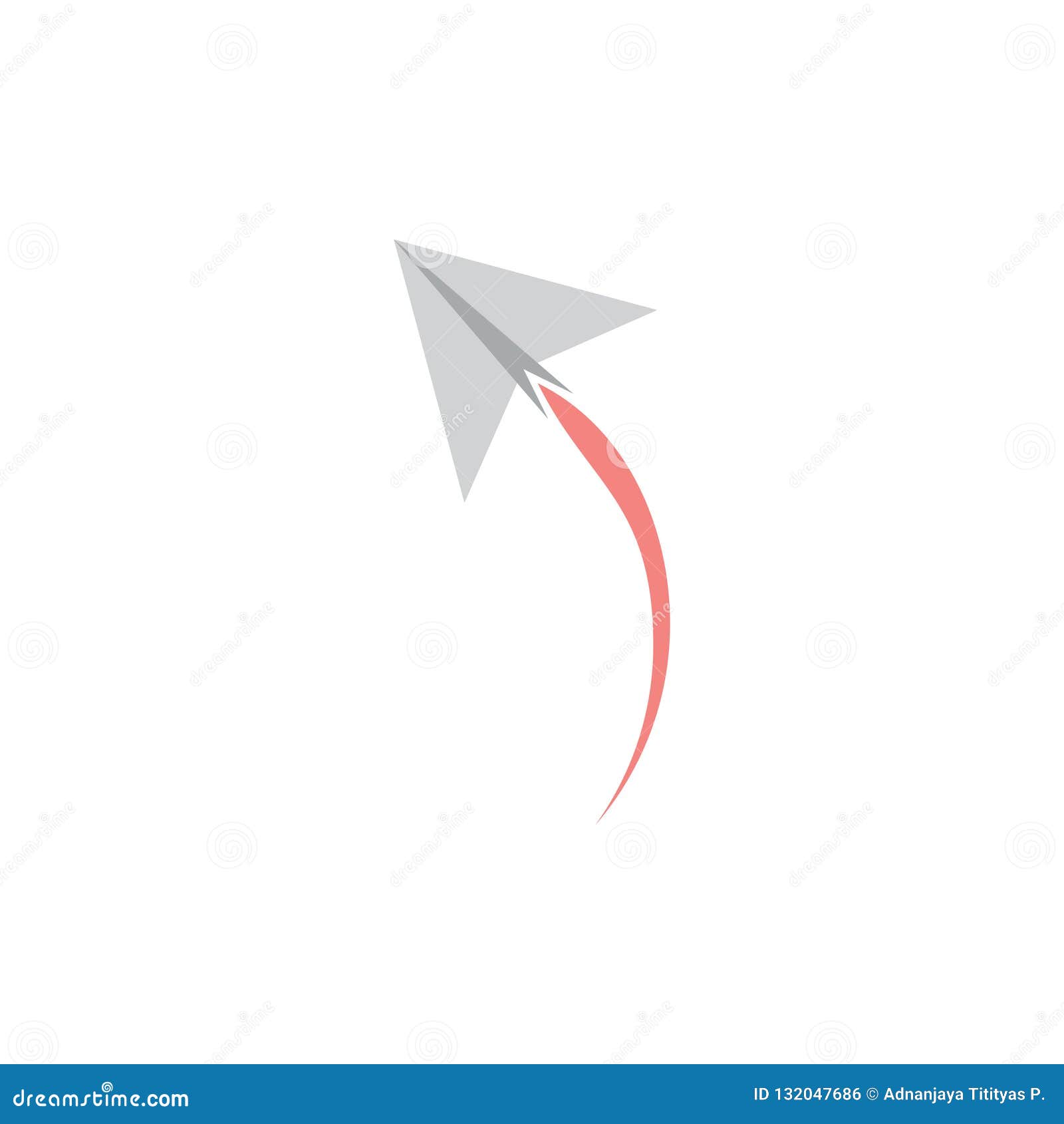 Swoosh Fly Paper Planes Logo Vector Stock Vector - Illustration of logo ...