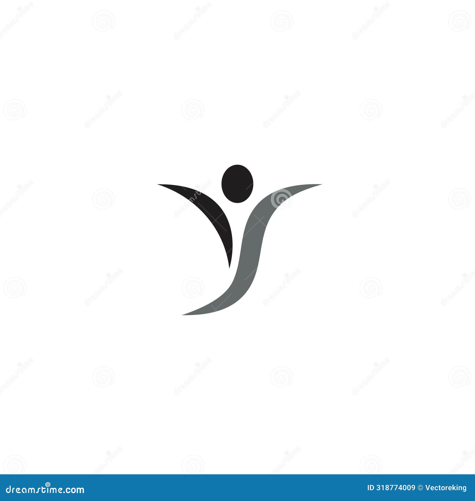 Swoosh People stock vector. Illustration of abstract - 318774009