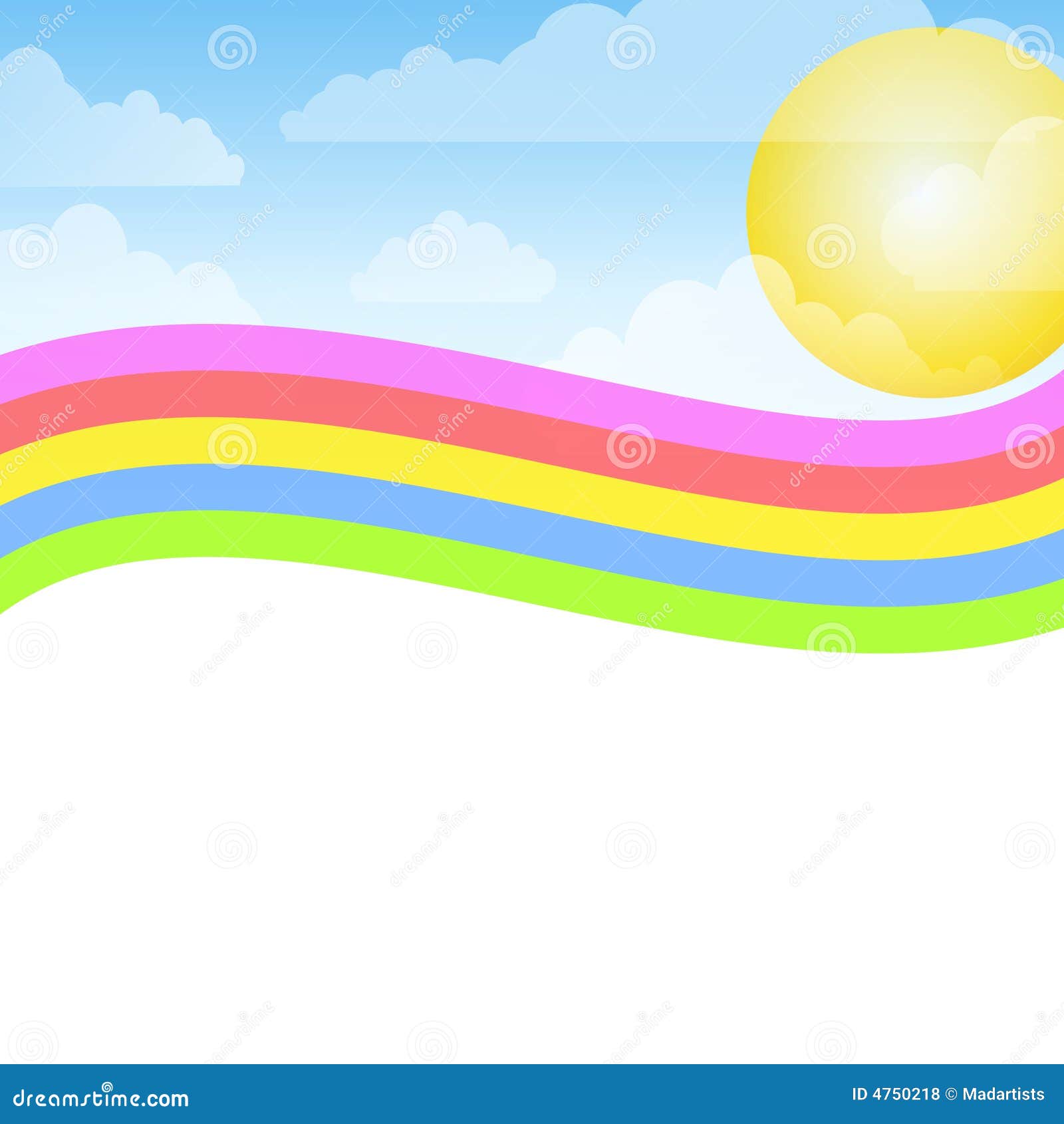 Rainbow Swoosh Border Stock Illustrations – 36 Rainbow Swoosh Border ...