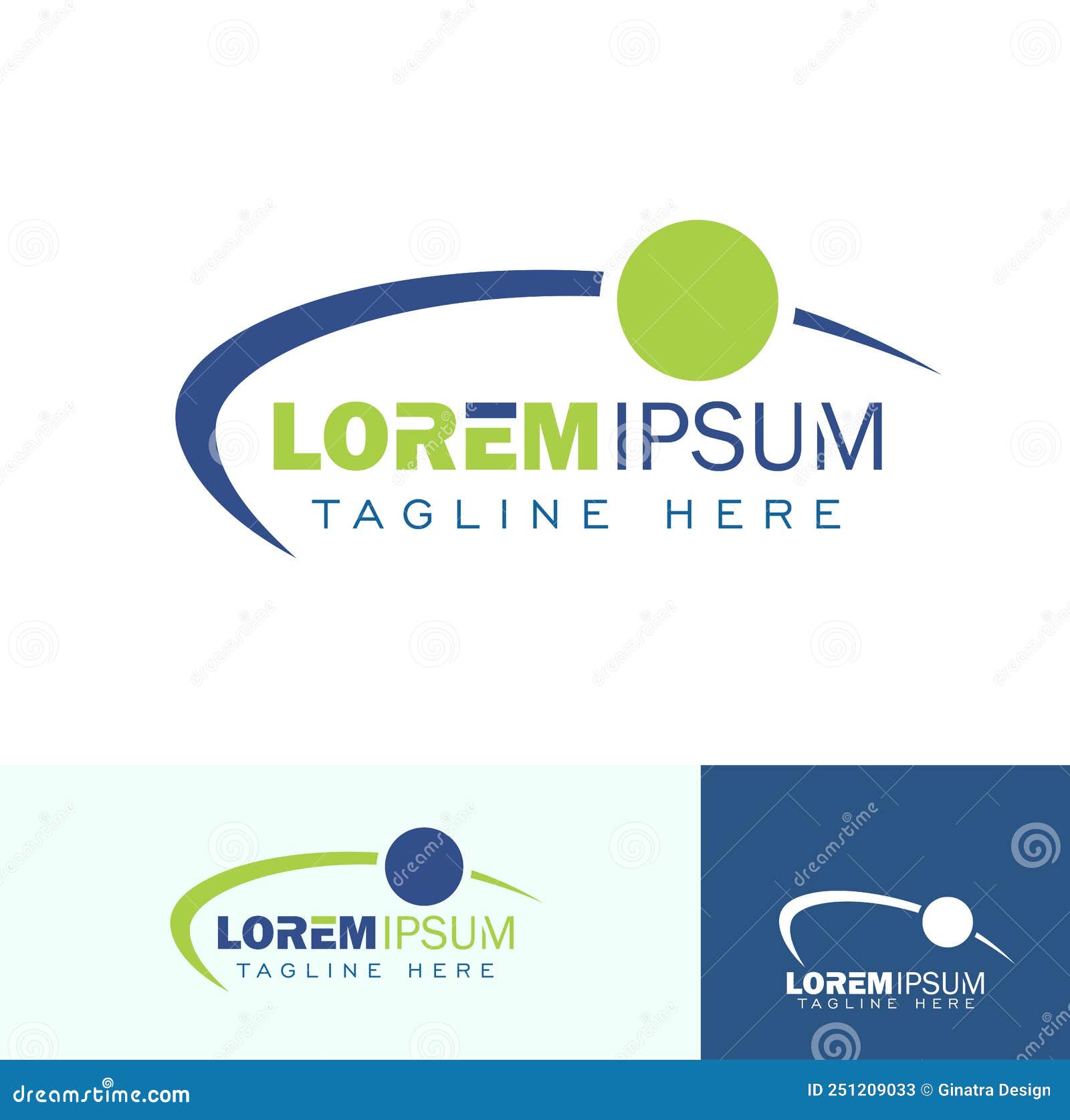 Swoosh Template Logo Design Stock Vector - Illustration of business ...