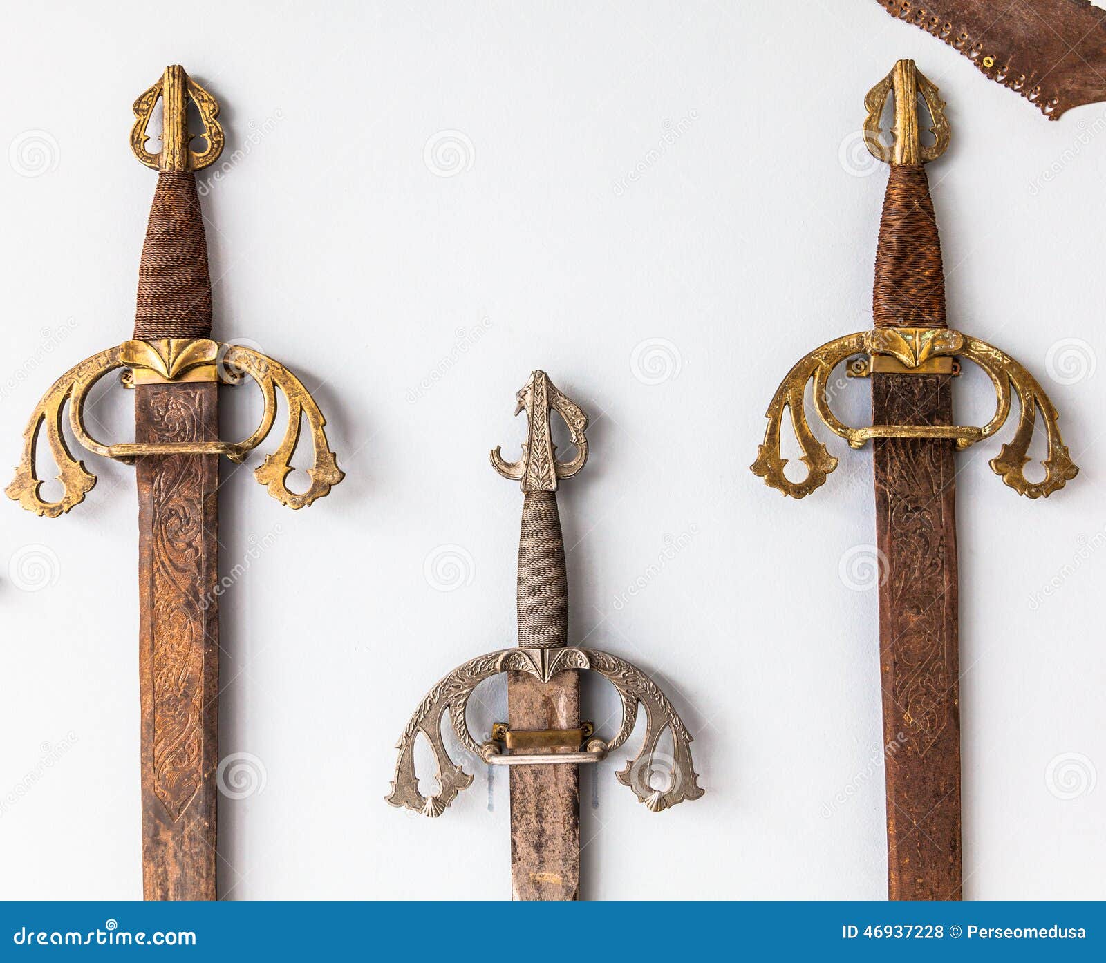 Sword collection stock photo. Image of artwork, knight - 46937228