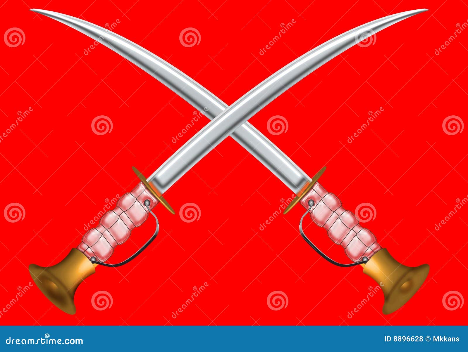 Sword cross stock illustration. Illustration of metal - 8896628