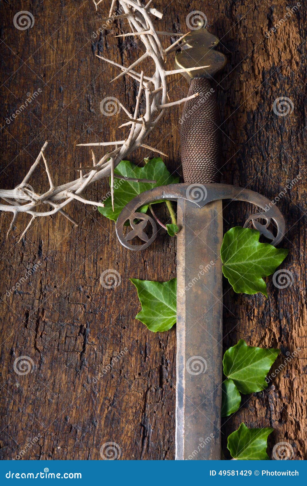 Sword And Jesus On The Cross Stock Photography | CartoonDealer.com ...