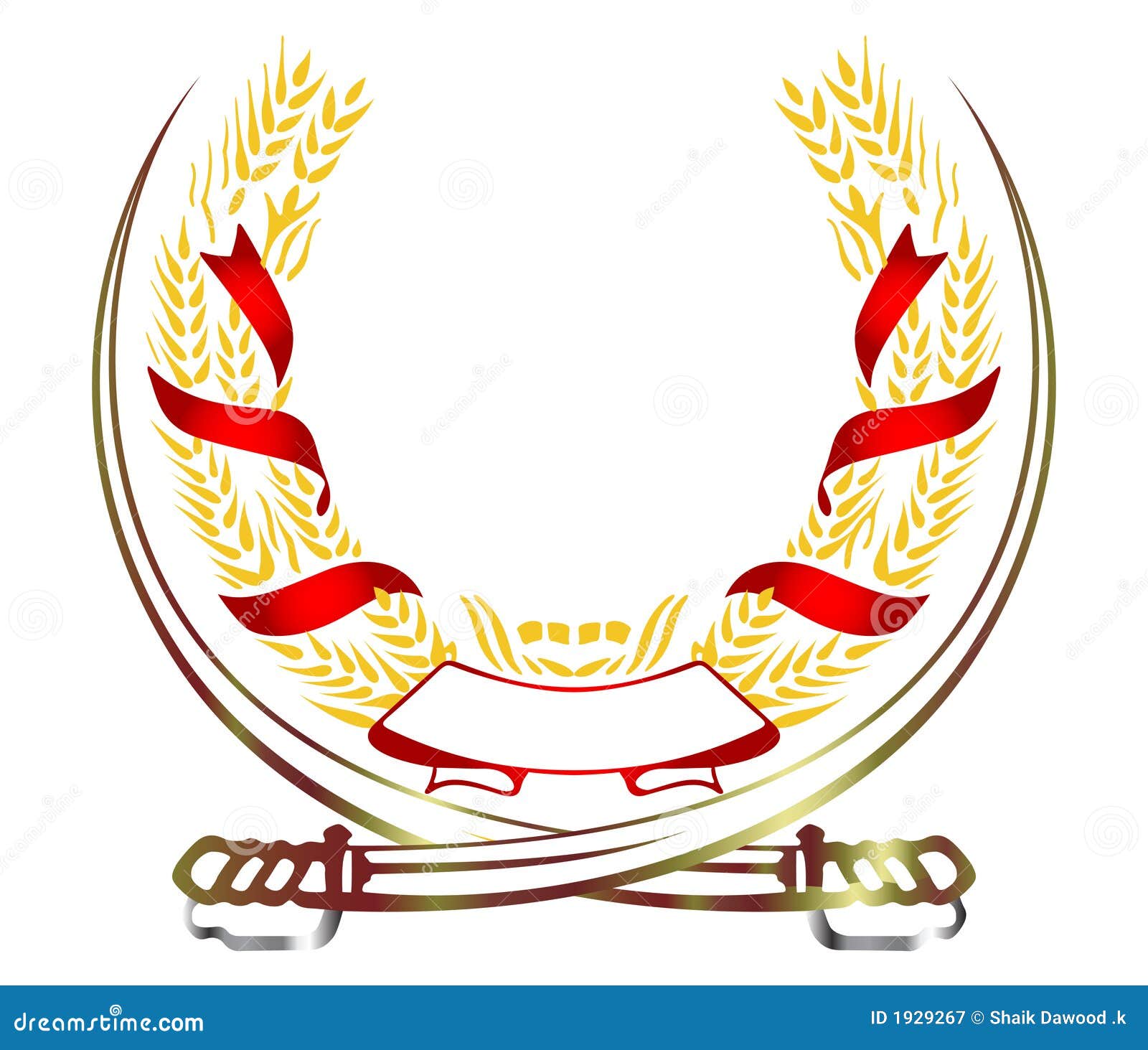 Sword emblem stock illustration. Illustration of grain - 1929267